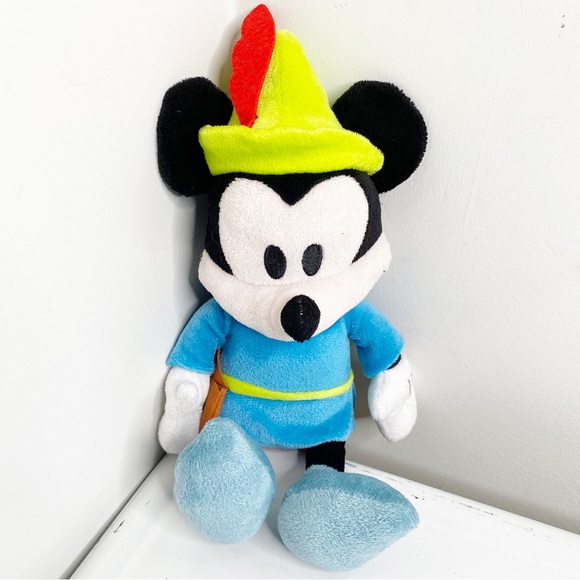 Disney | Toys | Mickey Mouse As Robin Hood Plush | Poshmark